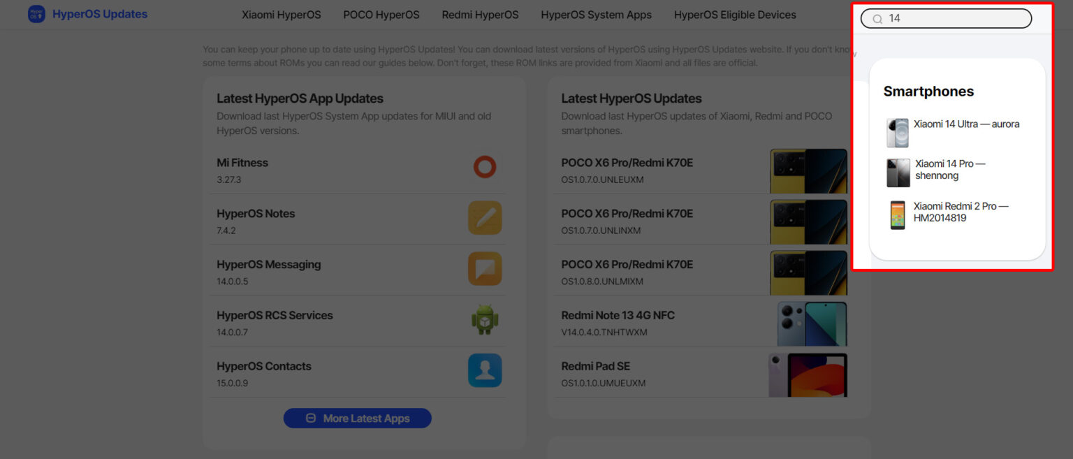 HyperOS Updates (MIUI) | Xiaomi System App Updates & Recovery ...